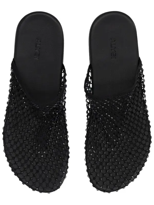 ALYSI Embellished Mule - Black
