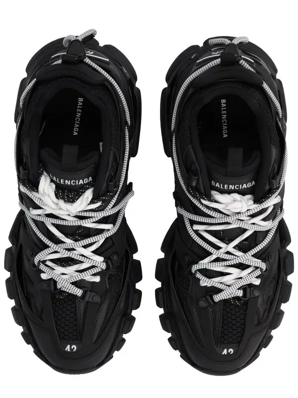 Balenciaga Track Trail Laces Sneakers - Black