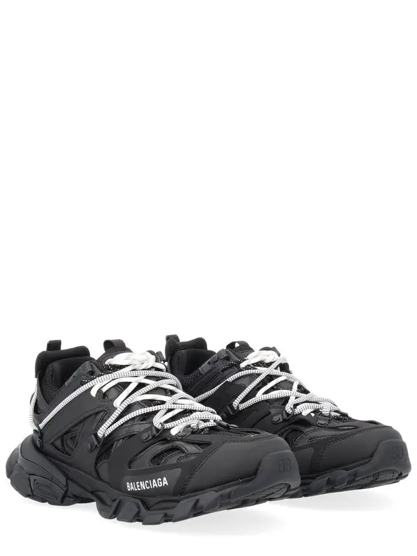 Balenciaga Track Trail Laces Sneakers - Black