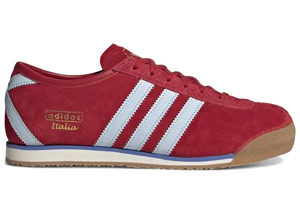 Adidas Italia 70s Sneakers - Team Victory Red/icey Blue/gold Metallic