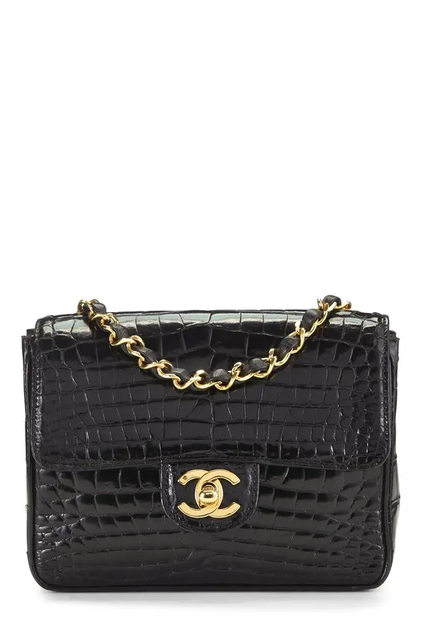 Chanel Crocodile Square Flap
