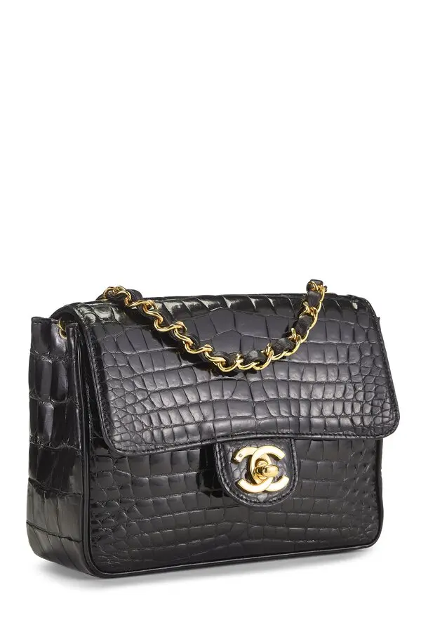 Chanel Crocodile Square Flap