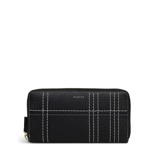 RADLEY Calvert Waycheck Large Zip Around Wallet - Black
