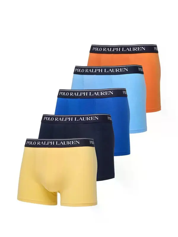 Polo Ralph Lauren Logo-waistband Boxers - Blue