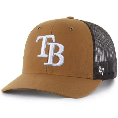 CARHARTT X 47 Tampa Bay Rays Trucker Cap - Brown