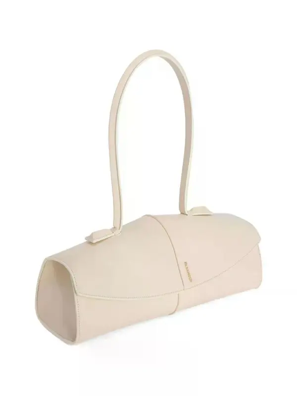 JIL SANDER Linea Piping Leather Shoulder Bag - Neutrals