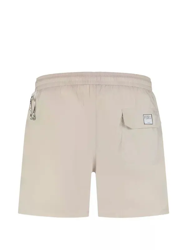 Fedeli Madeira Drawstring Swim Short - Neutrals