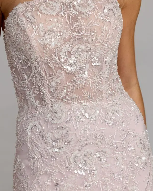 MAC DUGGAL COLLECTION Embellished Strapless Mermaid Gown
