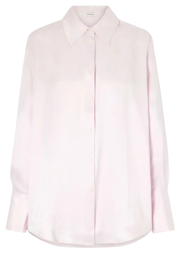 ANINE BING Bridget Lyocell Shirt - Pink