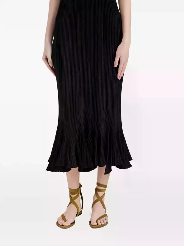 Proenza Schouler Tee Wrap Sandals - Green