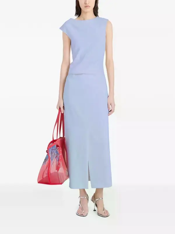 Proenza Schouler Damea Midi Dress - Blue
