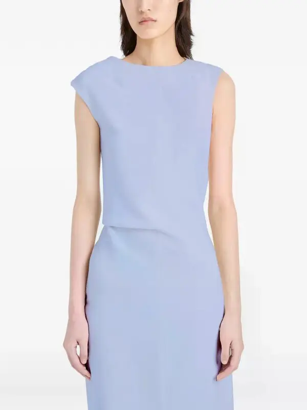 Proenza Schouler Damea Midi Dress - Blue
