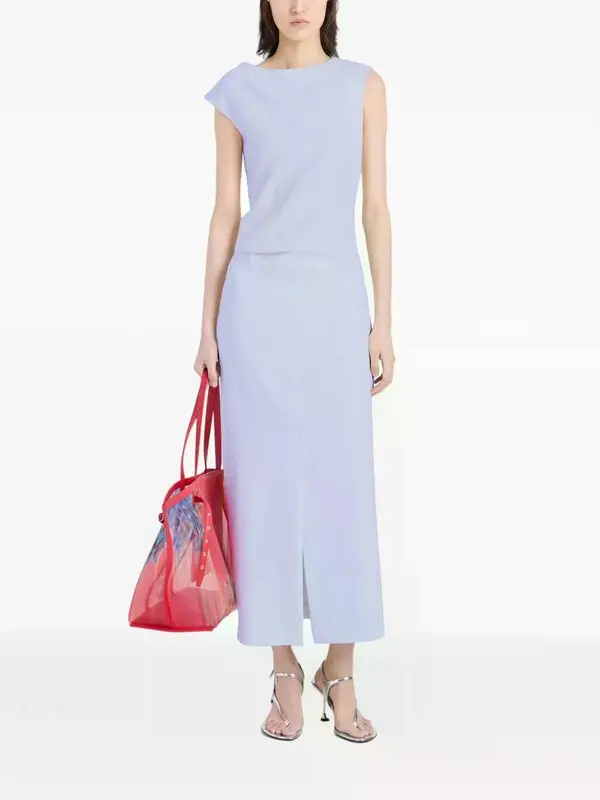 Proenza Schouler Damea Midi Dress - Blue