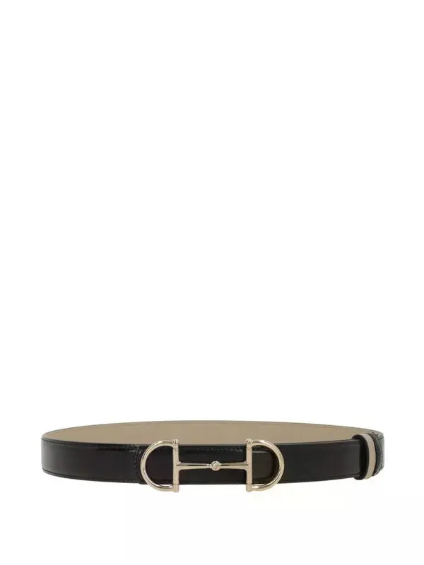 Gucci Reversible Leather Belt - Black