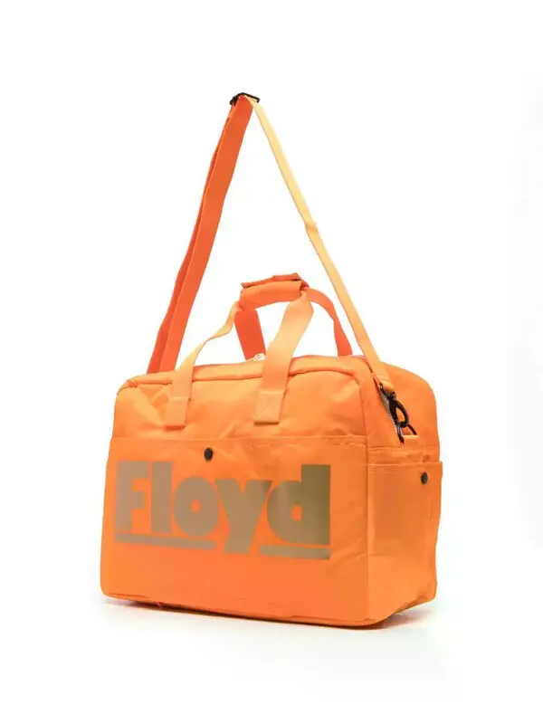FLOYD Logo-print Duffle Bag - Orange