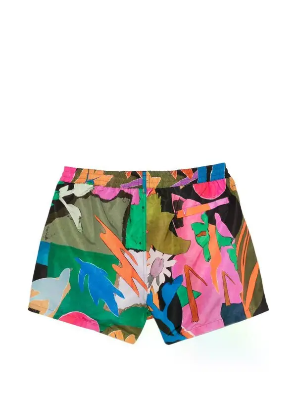 Paul Smith Floral Print Swim Shorts