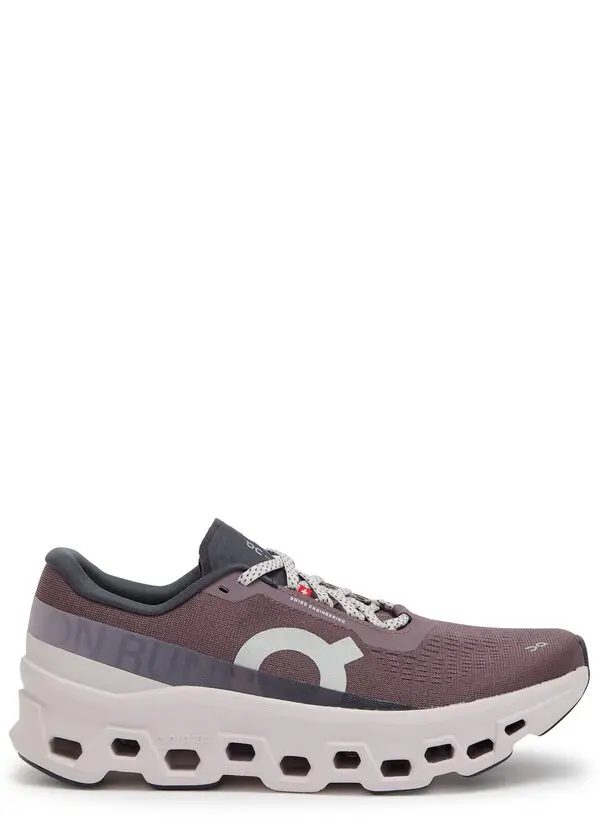On Cloudmster 1 Mesh-knit Sneakers - Grey