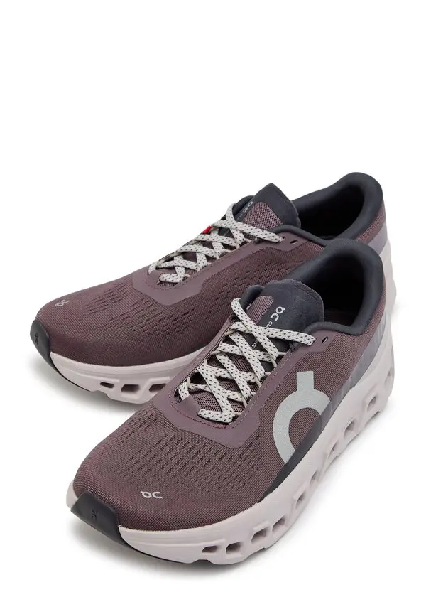 On Cloudmster 1 Mesh-knit Sneakers - Grey
