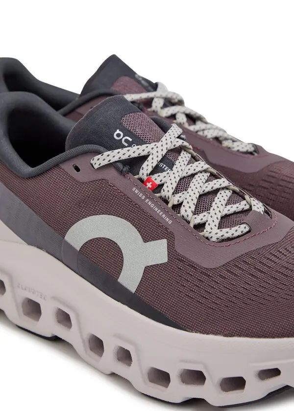 On Cloudmster 1 Mesh-knit Sneakers - Grey