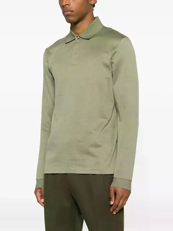 BOSS Paddo Long-sleeves Polo Shirt - Green