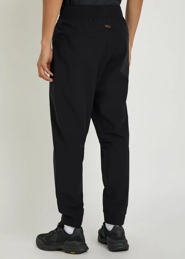 NOW YOU LIVE Saxby Tapered-leg Shell Sweatpants