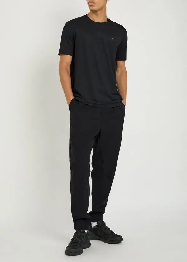 NOW YOU LIVE Saxby Tapered-leg Shell Sweatpants