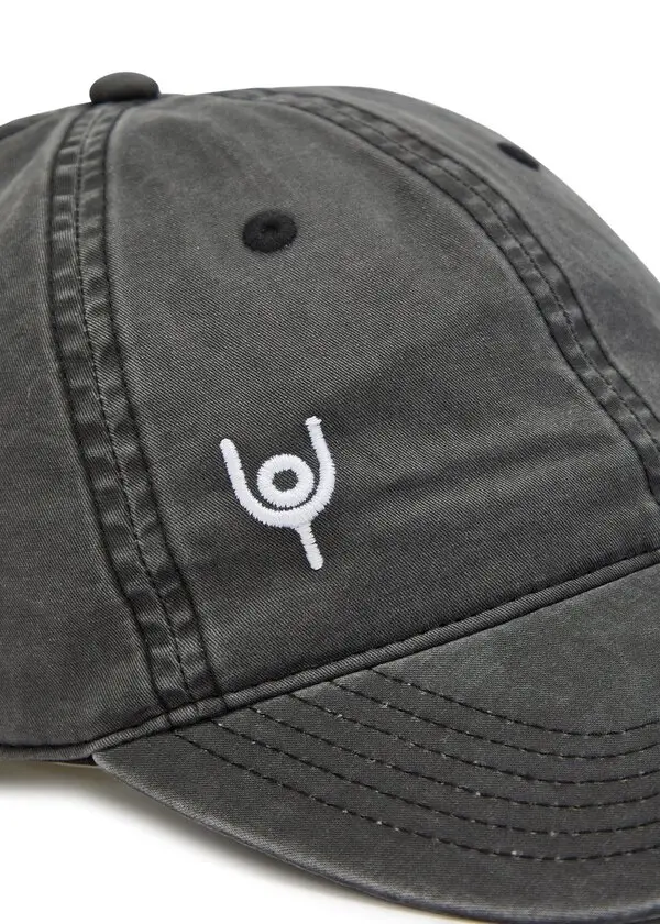 NOW YOU LIVE Origin Logo-embroidered Cotton Cap