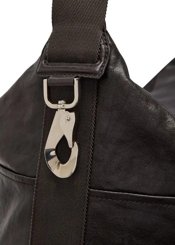 LEMAIRE Berlingot 72hr Leather Weekend Bag