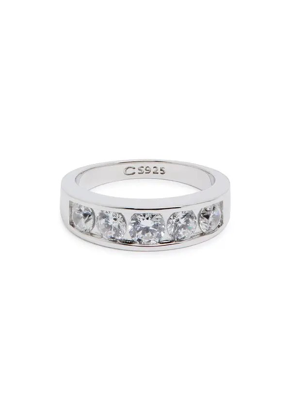 CERNUCCI Pavé Sterling Ring - Silver