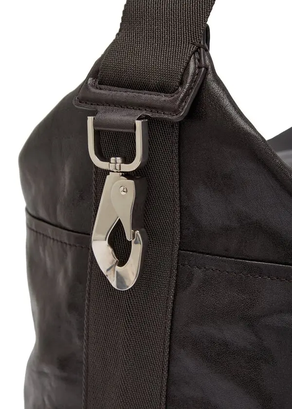 LEMAIRE Berlingot Leather Hobo Bag