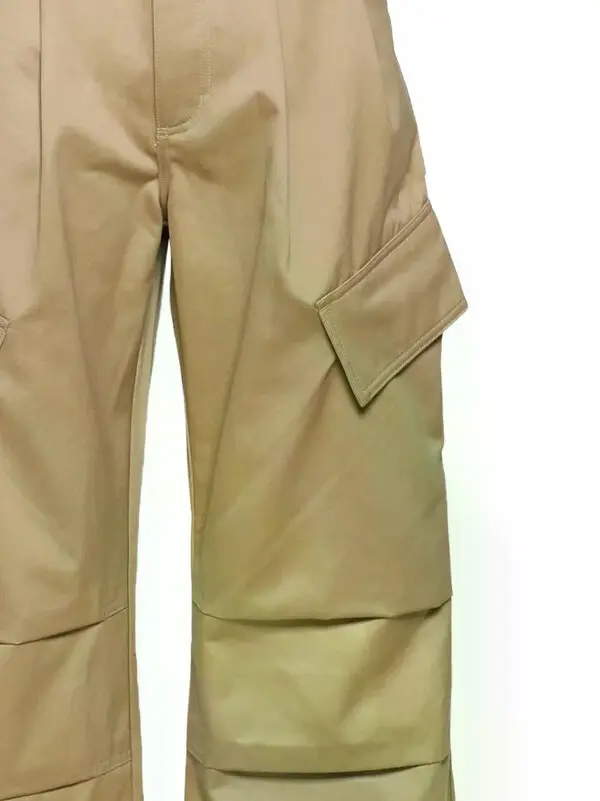 NAHMIAS Oversized Cargo Trousers - Neutrals