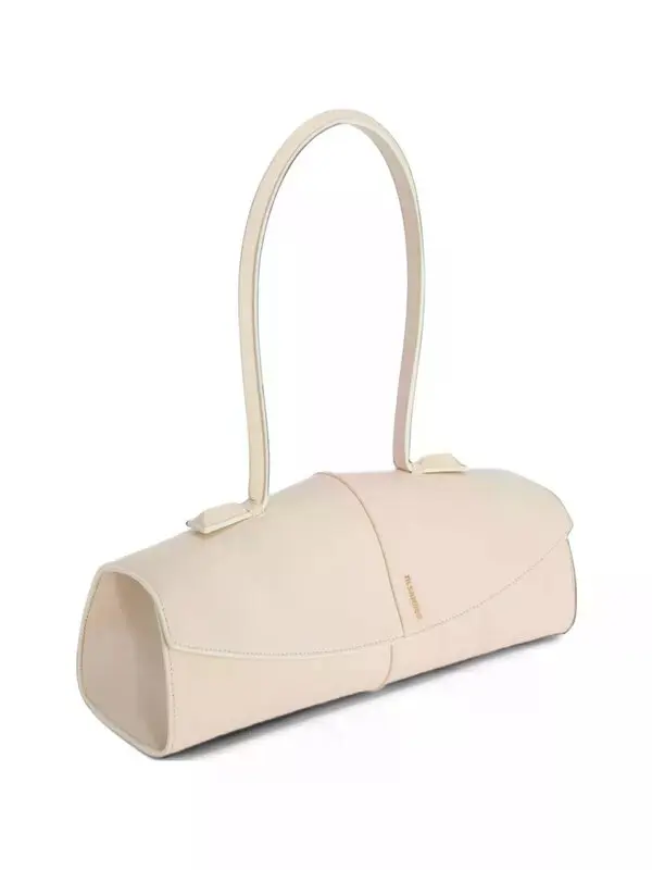 JIL SANDER Off-white Leather Shoulder Bag - Neutrals