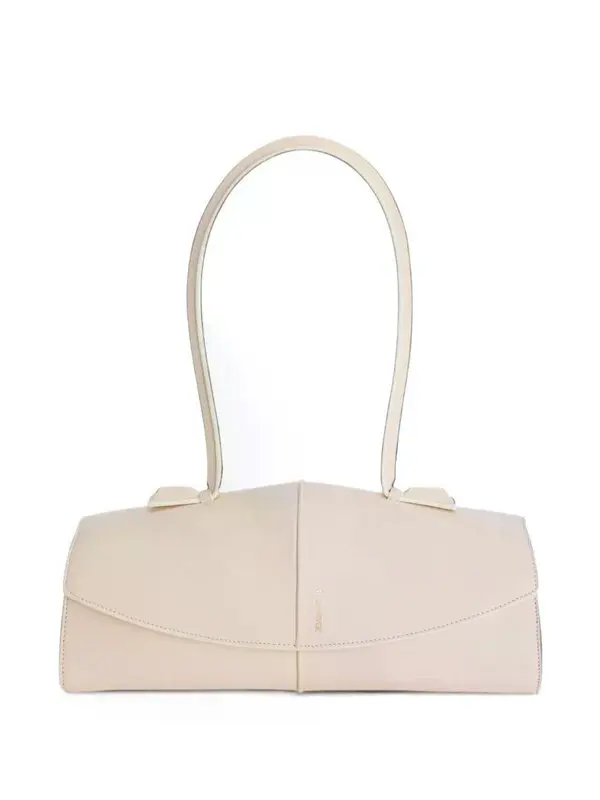 JIL SANDER Off-white Leather Shoulder Bag - Neutrals