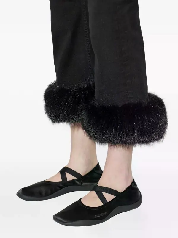 Balenciaga Shibuya Ballet Flats - Black