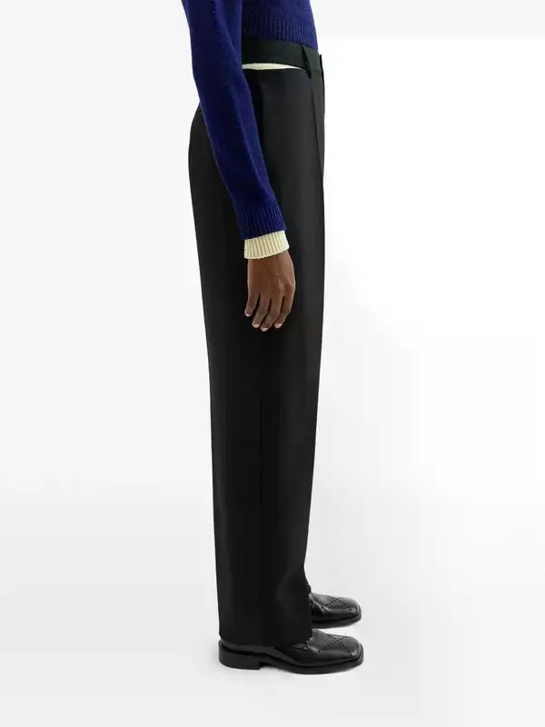 JIL SANDER Wool Blend Trousers