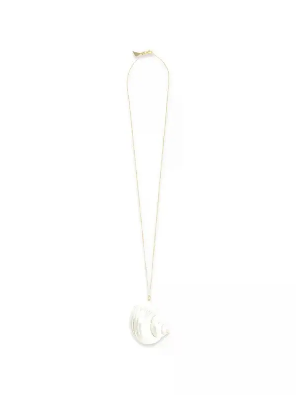 FORTE_FORTE Shell Pendant Necklace - Gold