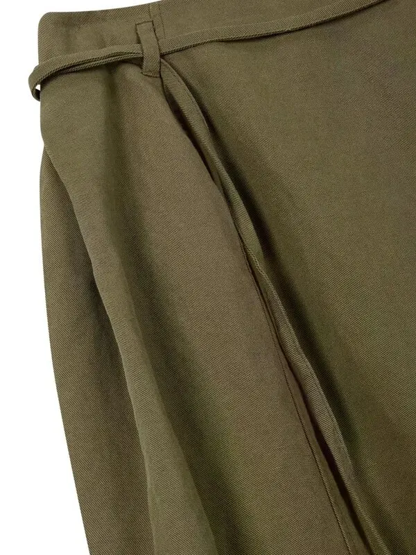 STUDIO TOMBOY Tie Belt Skirt - Green