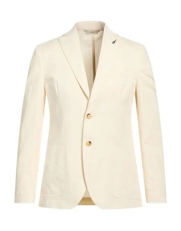 PAOLONI Blazer Size Cotton, Linen