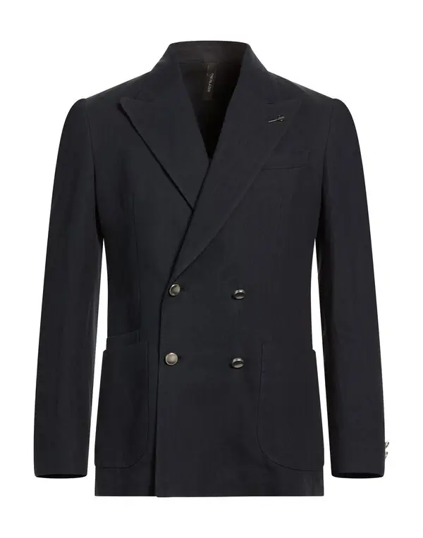 PAOLONI Blazer Size Linen, Cotton