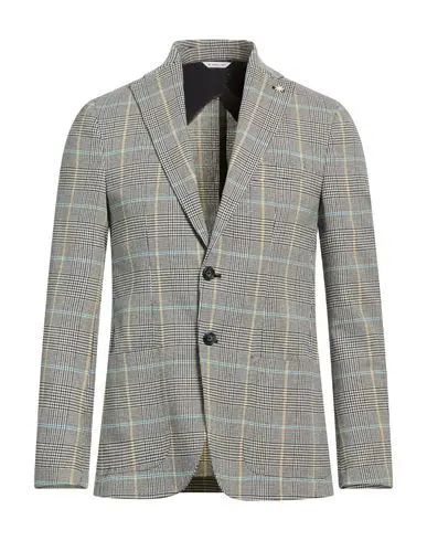 MANUEL RITZ Blazer Size Polyacrylic, Cotton, Elastane