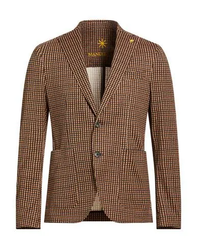 MANUEL RITZ Blazer Size Cotton, Elastane