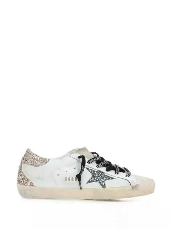 GOLDEN GOOSE Super-star Glitter Sneakers