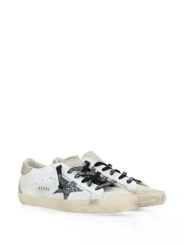 GOLDEN GOOSE Super-star Glitter Sneakers