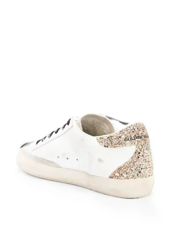GOLDEN GOOSE Super-star Glitter Sneakers
