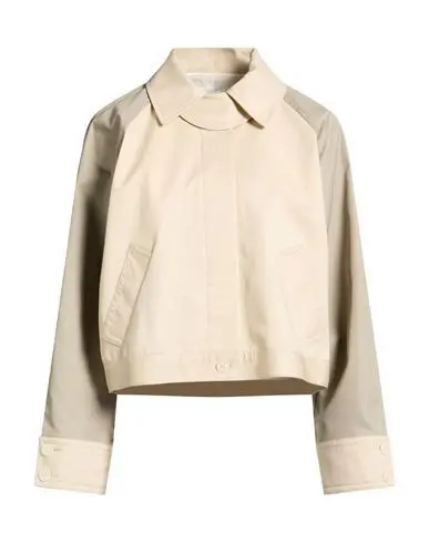 Sandro Casual Gabardine Jacket - Ivory