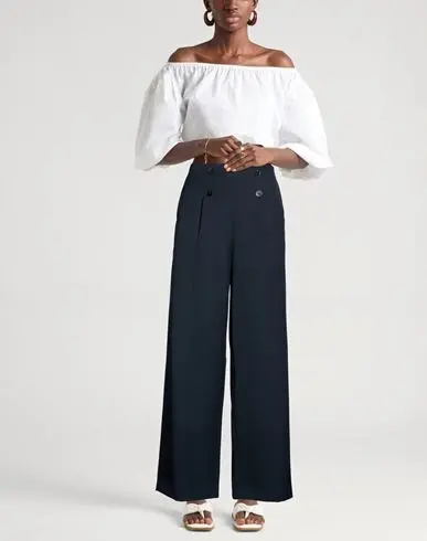 Sandro Wide-leg Gabardine Pants