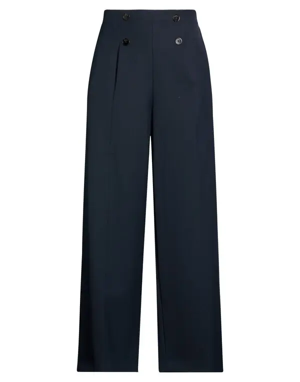 Sandro Wide-leg Gabardine Pants