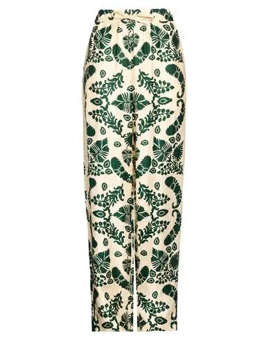 Sandro Floral Print Taffeta Straight Leg Pants