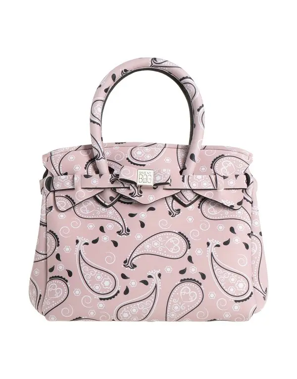 Save My Bag Handbag In Polyamide And Elastane - Pink