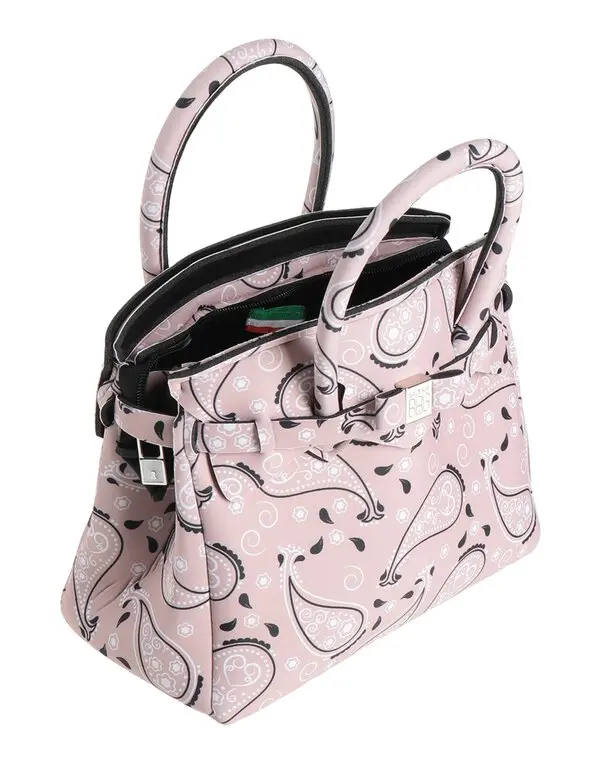 Save My Bag Handbag In Polyamide And Elastane - Pink